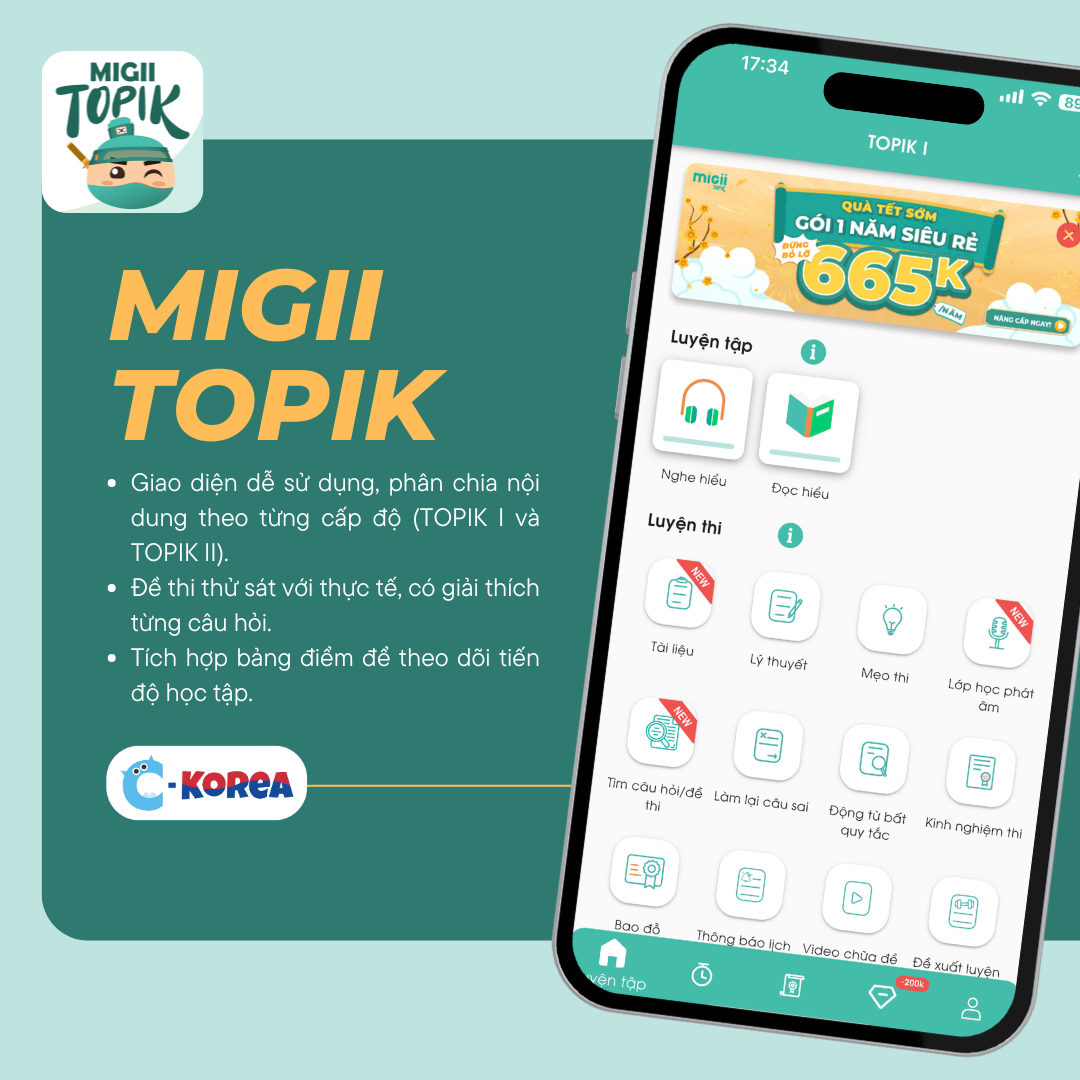 The most effective Topik practice app for Korean learners - C Korea